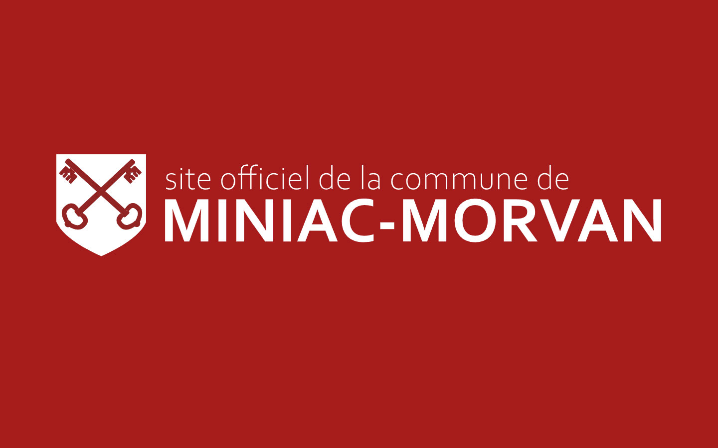 Plan du site - MINIAC-MORVAN